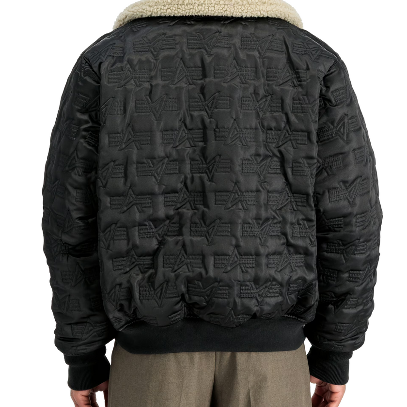 B-15 Modified Reversible Bomber Jacket Black | Starcowparis