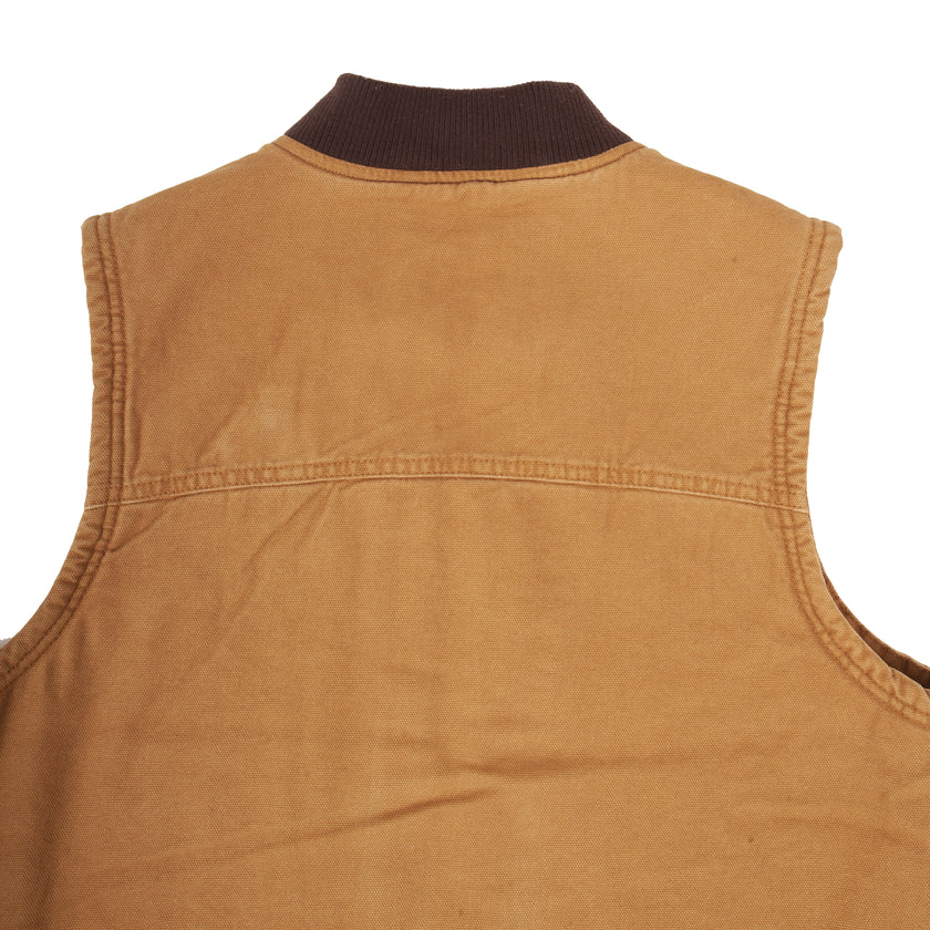 Duck Canvas Vest Brown | Starcowparis